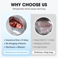 Aluminum Foil Antibacterial Sealing Bag, Reusable Food Storage and ...