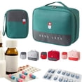 2 Pcs Large and Small Portable Waterproof First Aid Kit, Multi-Purpose ...