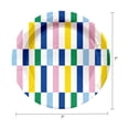 Striped Disposable Paper Plates, 7