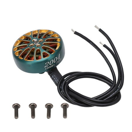 Brushless Motor, High Temperature Resistance Dark Green RC Drone Motor ...