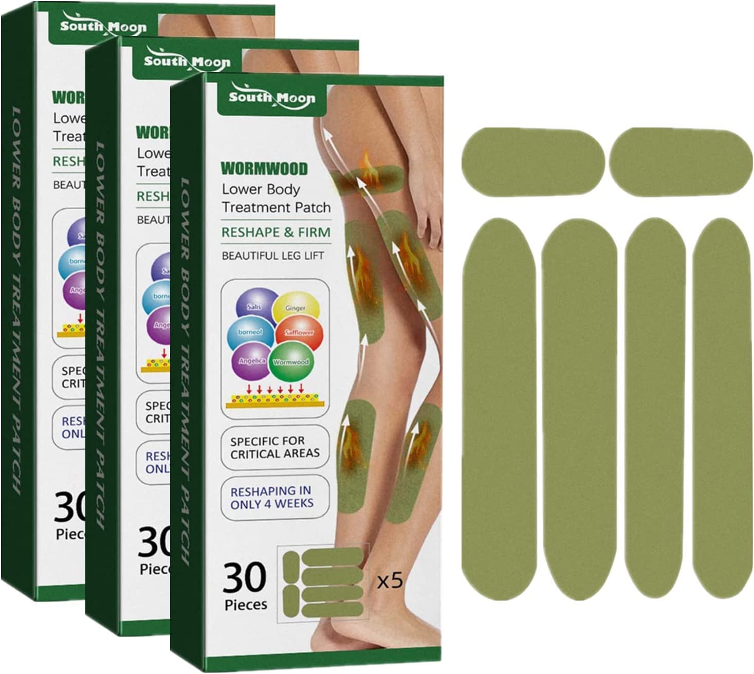 HerbalLegs Stickers to Reduce Cellulite - Firming & Cellulite Reducing ...