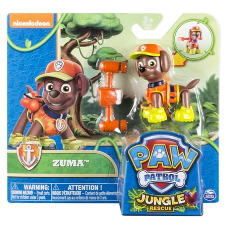 Paw Patrol Hero Pup, Jungle Zuma - Walmart.com
