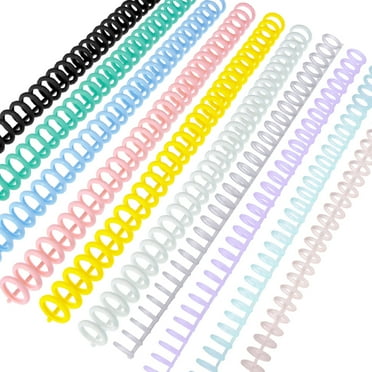 Binding Spines 11Pcs Notebook Binding Spines Spiral Notebook Coils ...