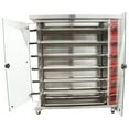 6-Roll Roast Chicken Rotisserie Machine Oven Vertical Gas Rotating Rod ...