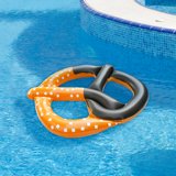 51" Jumbo Inflatable Pretzel Island Swimming Pool Novelty Raft Float ...
