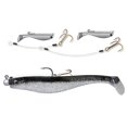 LICEWO Pack of 3 High Strength Treble Hook Rigs for Professional ...