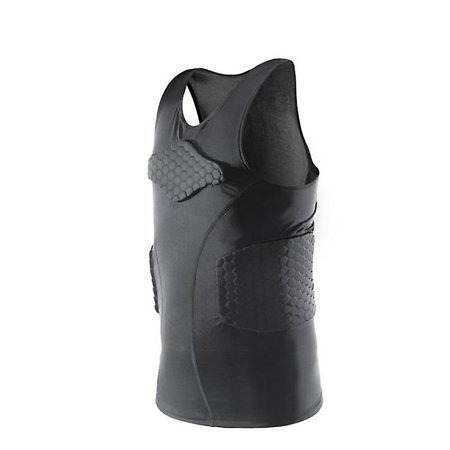 Waist Protection Exercise Vest Crash, 1 Piece, Black JinsintoProduced ...