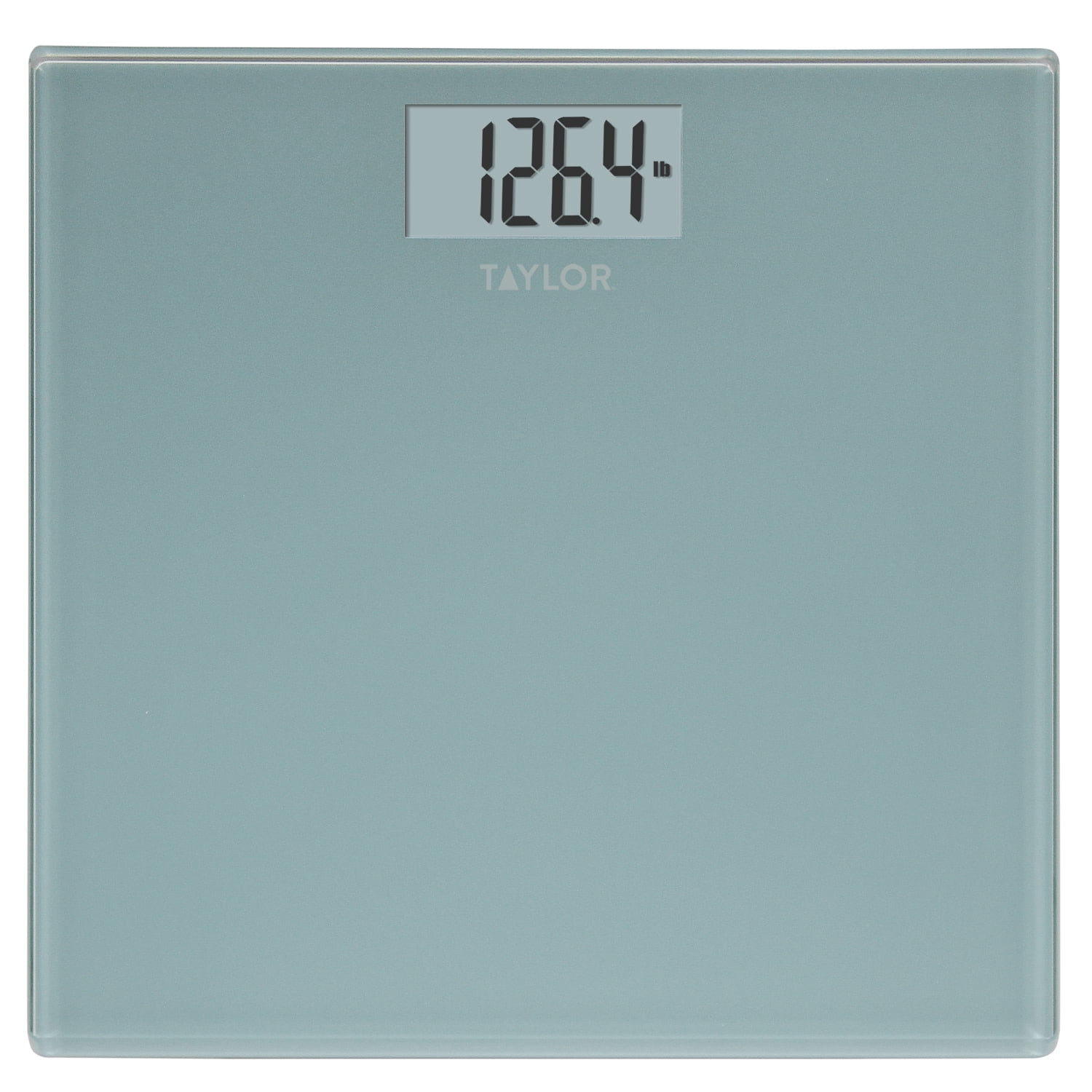 Taylor Digital Glass Bathroom Scale with Spa Blue Finish - Walmart.com ...
