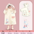 Bjutir Toddler Boys Girls Rain Coat Kids Raincoat Kindergarten Kids ...