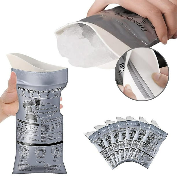 Disposable Emergency Portable Pee Bags Outdoor Traffic Jam Vomit ...