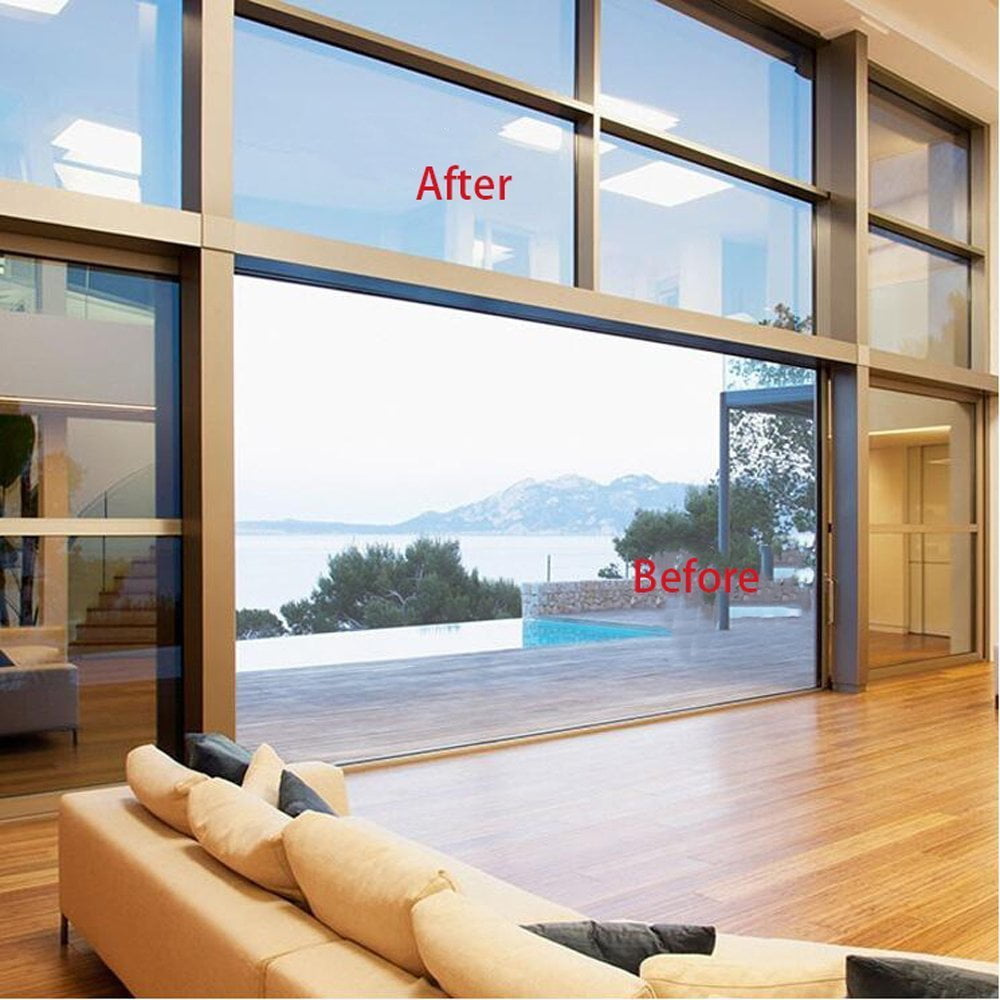 59''X20'' DIY Window Film Privacy Film Static Decorative Film Non ...