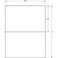 Compulabel 313402, Half Sheet Shipping Label 8 1/2 X 5 1/2 For All ...