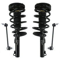 Detroit Axle - 1.8L Front Struts Spring Sway Bars for 2011-2013 Toyota ...