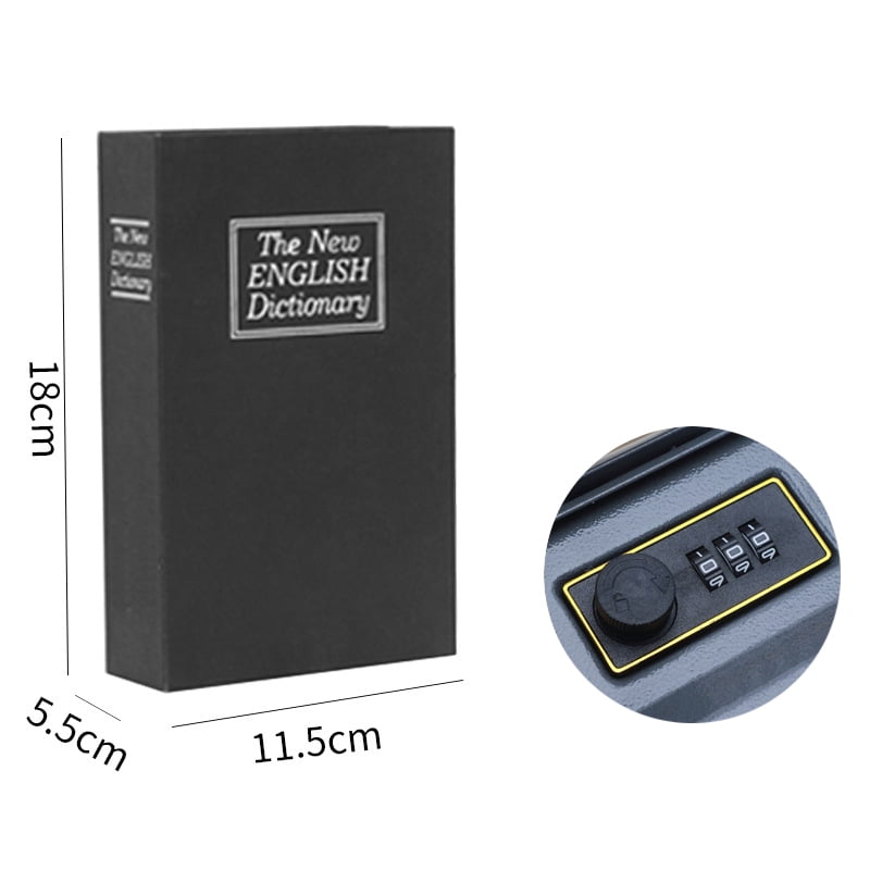 Dictionary Mini Safe Box Book Secret Security Safe Password for Kid ...