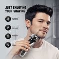 Electric Razor Shavers For Men Males Electric Razors Wet Dry Rotary Face Shaver Rechargeable