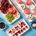 Serving Platter Set of 3, 16/14/12 Inch Porcelain Serving Trays for ...