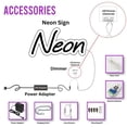 Open LED Neon Sign – Ultra Bright Lighted Sign for Business Storefront ...