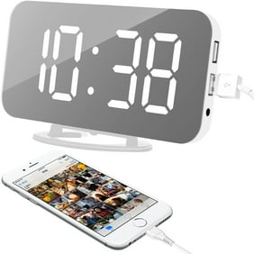 Bluetech Oversized LED Clock- Extra Large Display, Easy To Read 3 Inch ...