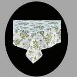 Bright Side Tablecloth Flower Butterfly Multi-Color Fabric Sun & Sage ...