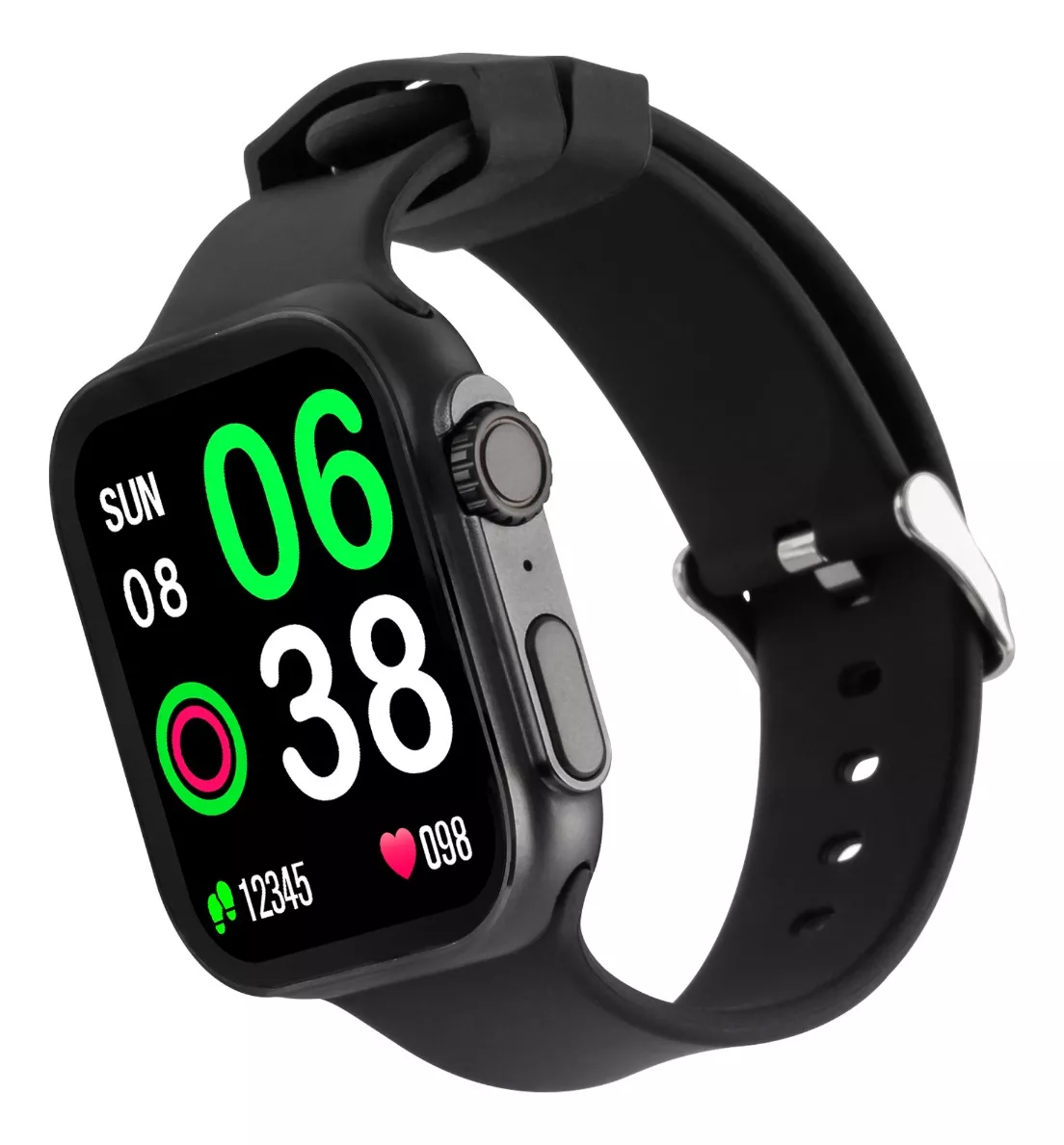 Smartwatch Mobo Knock Negro Resistente al agua Contesta llamadas ...