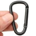 4Pcs Aluminum Alloys Spring Snapping Hook Small Carabiner Clip ...
