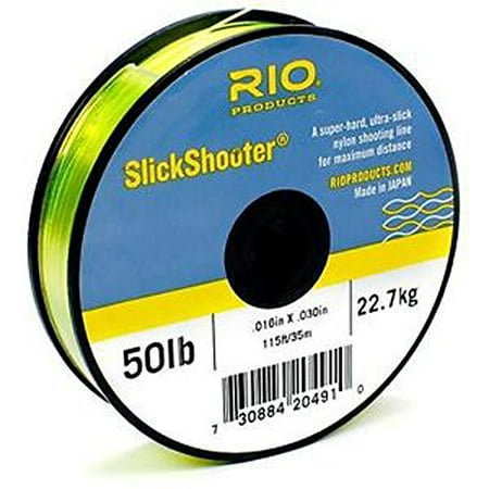 RIO Products Fly Line Slick Shooter 115' 35Lb Orange, Green | Walmart ...