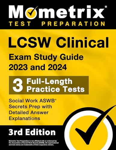 Pre-Owned LCSW Clinical Exam Study Guide 2023 and 2024 - 3 Full-Length ...