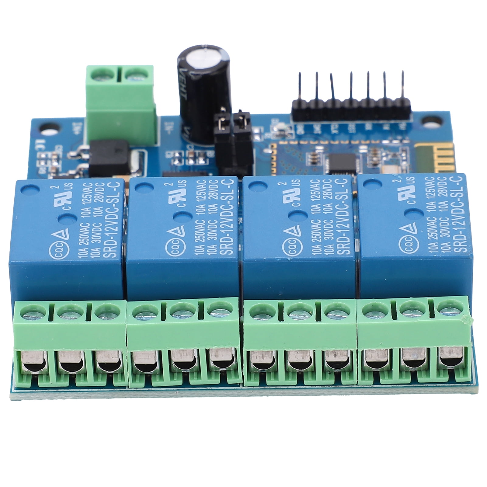 Módulo de relé Bluetooth, módulo de relé inalámbrico Bluetooth de 4 ...