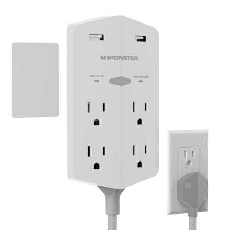 Monster Power Shield XL Outlet Extender & Magnetic | Walmart Canada