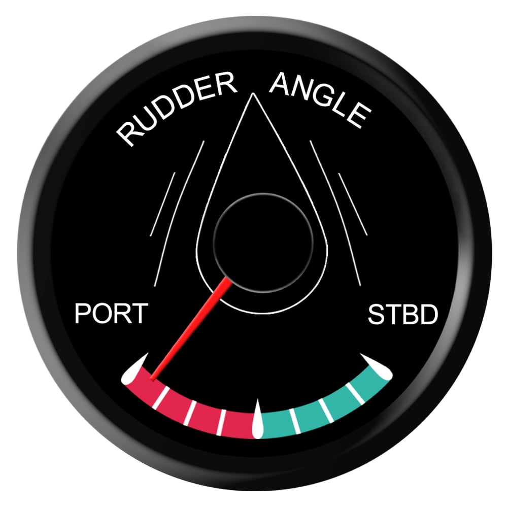 Geloo Rudder Angle Gauge Boat Marine Rudder Angle Indicator Gauge - Walmart.com