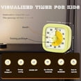 GJX Visual Timer for Kids - 60 Minute Countdown Clock for Classroom ...