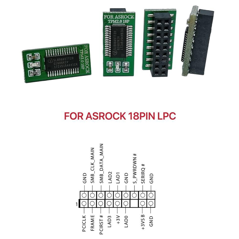 Buy TPM 2.0 Encryption Security Module Remote Card Windows 11 Upgrade ...
