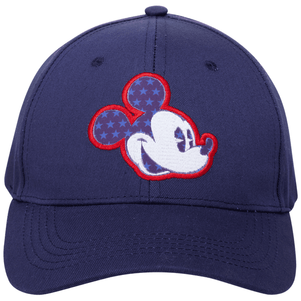 Disney Men’s Mickey Mouse Hat – Snap-Back Baseball Cap, Dad Hat ...