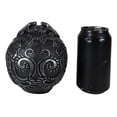 Gothic Black El Diablo Inferno Fire Tattoo Devil Hell Dragon Skull ...