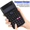 18 Pieces 2-Line Engineering Scientific Calculator, Black Function ...