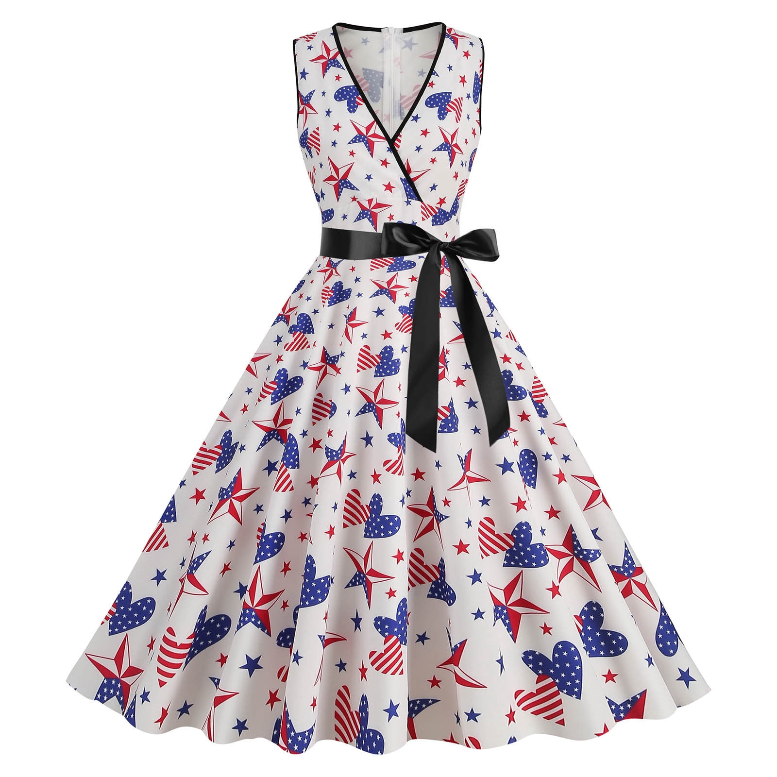 American Flag Prom Dress