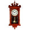 Free Shipping! Bedford Clock Collection George 22 inch Chestnut Brown ...