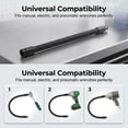 1/2 Flexible Socket Extension Bar Set Bendable Impact Wrench, Portable ...