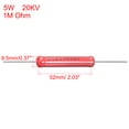 5W Power Rating 1M Ohm High Voltage Glass Glaze Film Resistors 2 Pcs ...