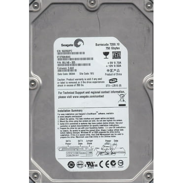 ST380815AS, 5RW, WU, PN 9CY131-020, FW 3.CHF, Seagate 80GB SATA 3.5 Hard Drive - Walmart.com