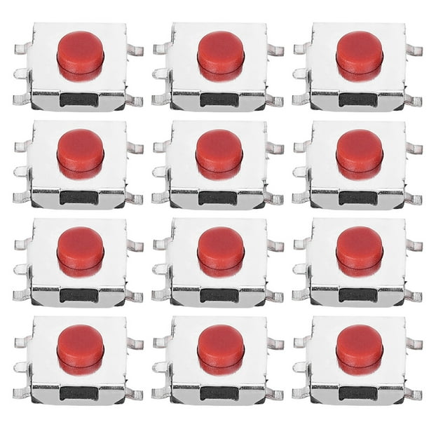 Tactile Push Button Switch,200Pcs Tactile Push Button Micro Switch ...