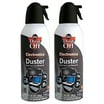 Dust-Off 10 Oz. 2 Pack Compressed Gas Duster for Electronics, PC ...