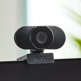 onn. 1440P Webcam with Autofocus and Built-in Microphone, Adjustable,Black - Walmart Business ...