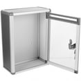 MRLESS Aluminium Suggestion Box Metal Mailbox with Lock and Key Wall ...