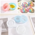 2 Pieces Ashtray Resin Molds, Silicone Resin Mold with Square and ...