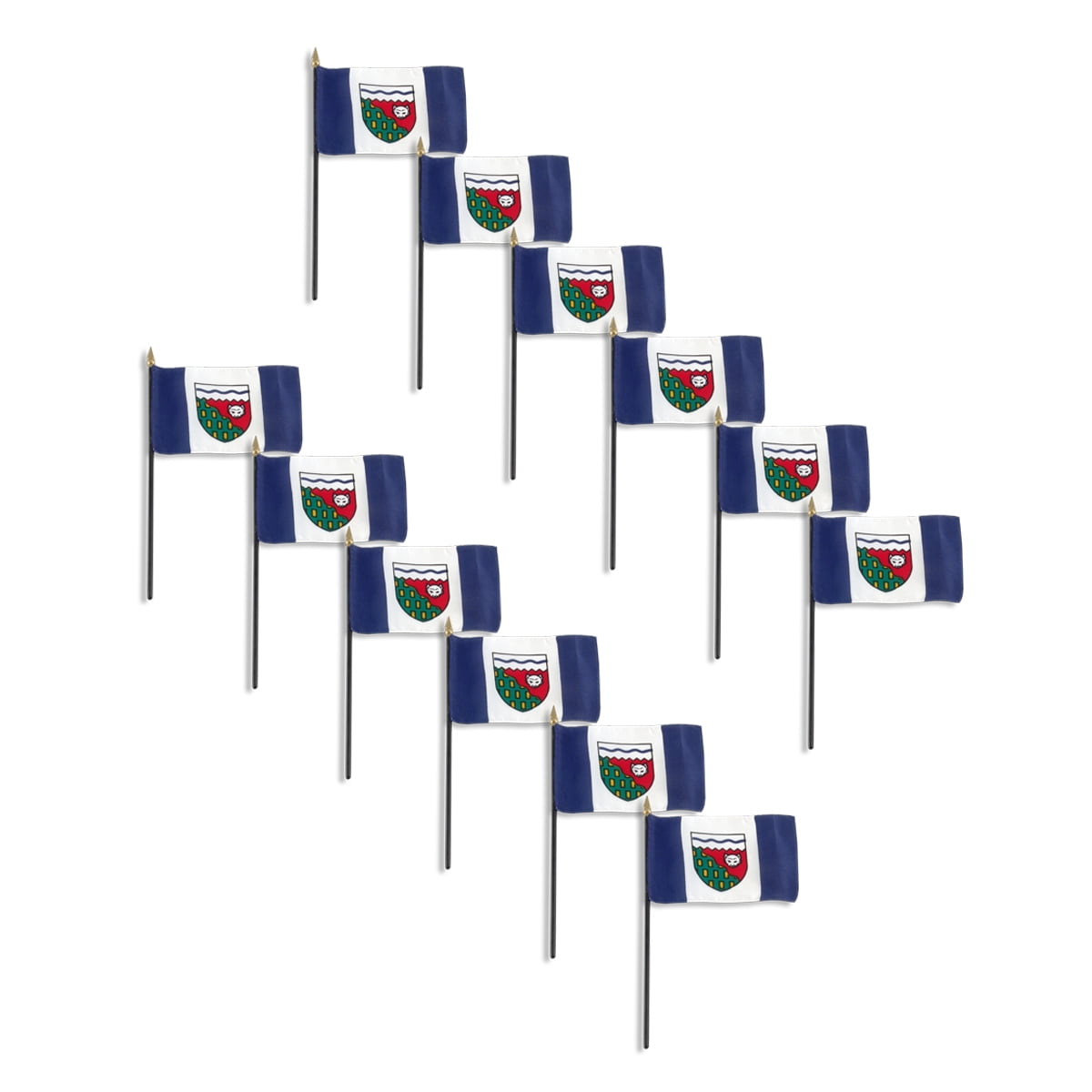 Northwest Territories flag 4in x 6in - 12 PK - Walmart.com