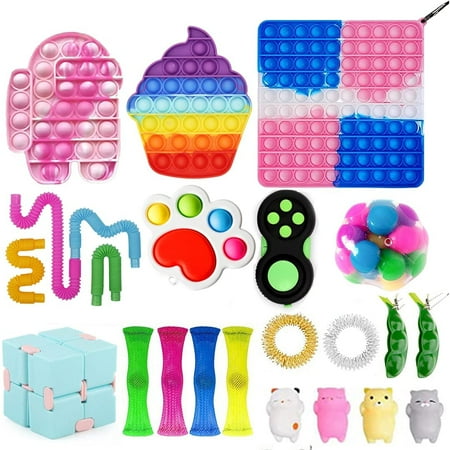 Fidget HALO Pack, Sensory HALO Set, with Stress Anxiety Relief, Big ...