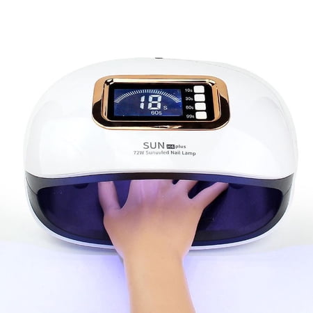 72W high-power smart manicure phototherapy machine (white European ...