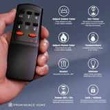 Prominence Home 36x19" Electric Remote Controlled LED Wall Mount ...