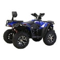 Massimo Motors MSA450F EFI 352cc 25 HP 4 Stroke Engine ATV Blue with ...